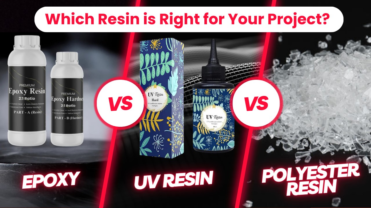 Epoxy vs. UV vs. Polyester Resin: Which is Best for Your Project? – JorShor